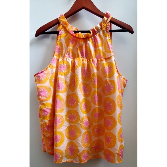 Michelle Mcdowell | Tops | Michelle Mcdowell Presley Cami Halter Ruffle ...